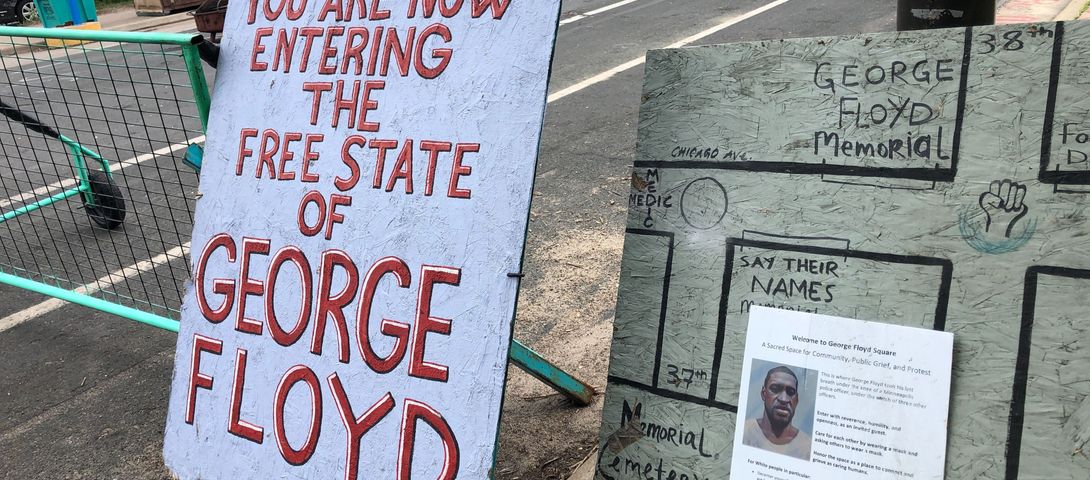 One year later, a visit to George Floyd Square – The Forward