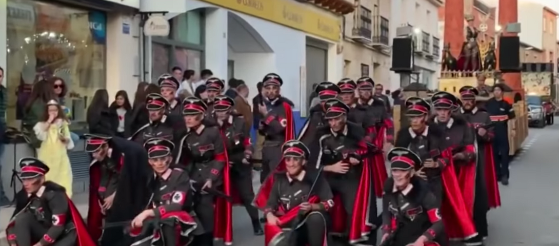 Carnival parade in Spain features Nazi uniforms, trains with crematoria ...