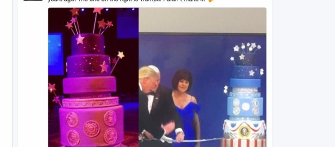 How Trump Team Stole Inauguration Cake Design From Jewish Baker – The ...