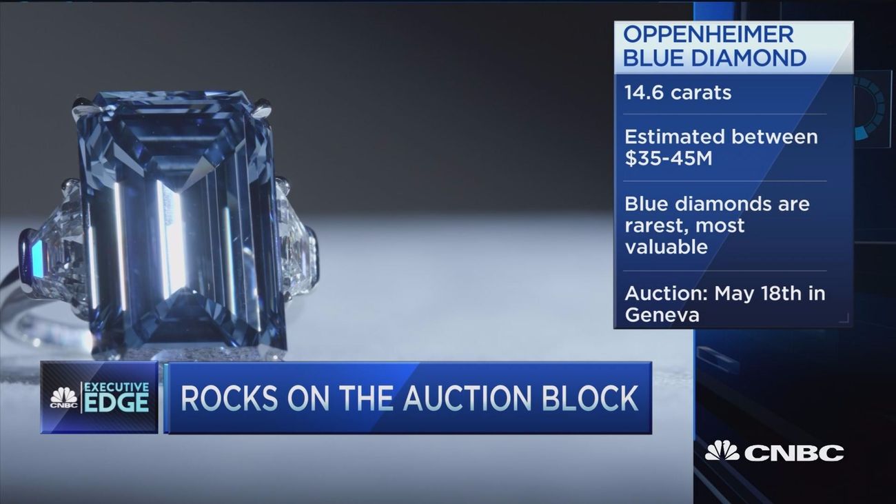 Spectacular ‘Oppenheimer Blue’ Diamond Could Fetch $45M – The Forward