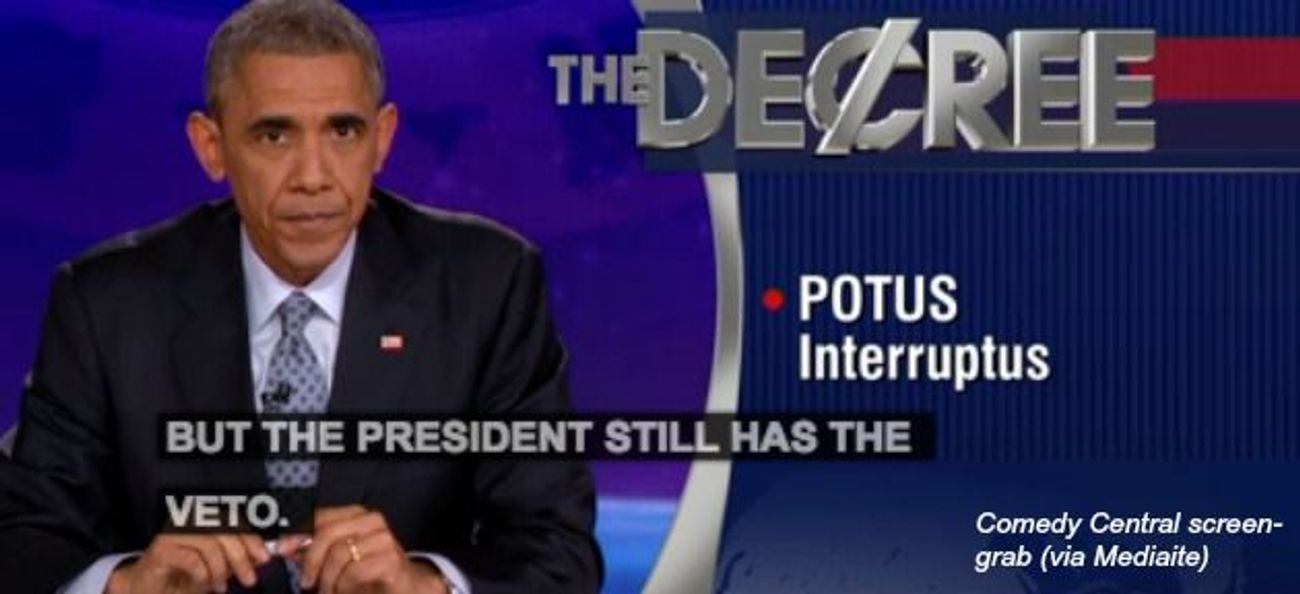 Must-Watch TV: Obama on 'The Colbert Report' – The Forward