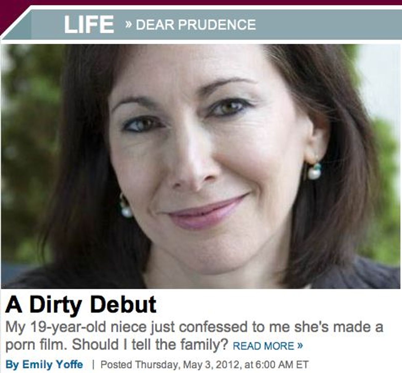 Emily Yoffe's, Randy Cohen's 'Advice To Live By' – The Forward