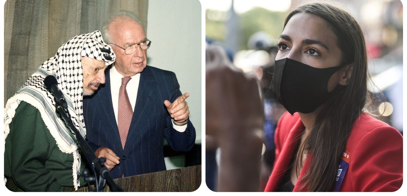 AOC should honor Rabin. She should honor Arafat, too. – The Forward