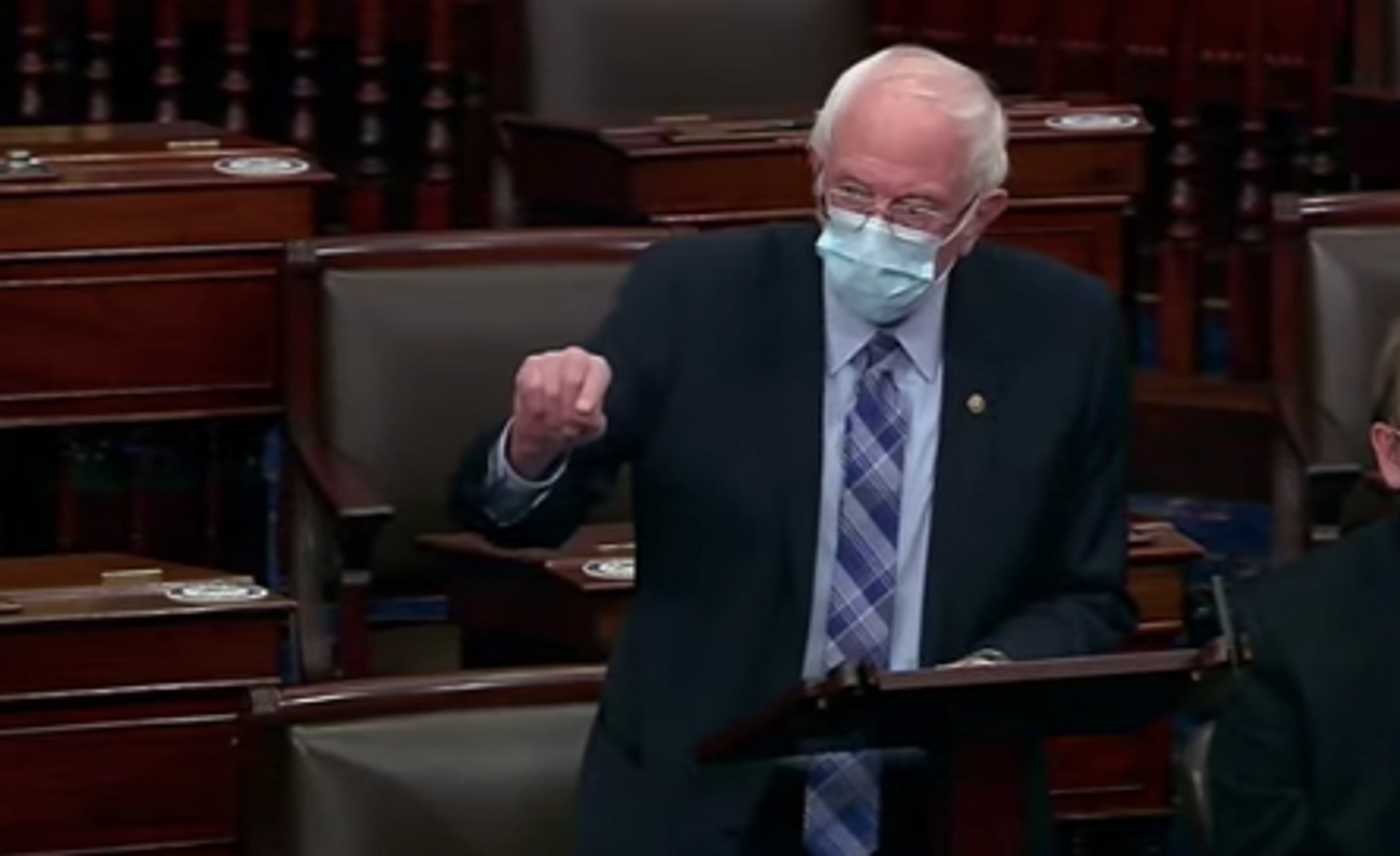 Bernie Sanders leads push for $2,000 relief checks