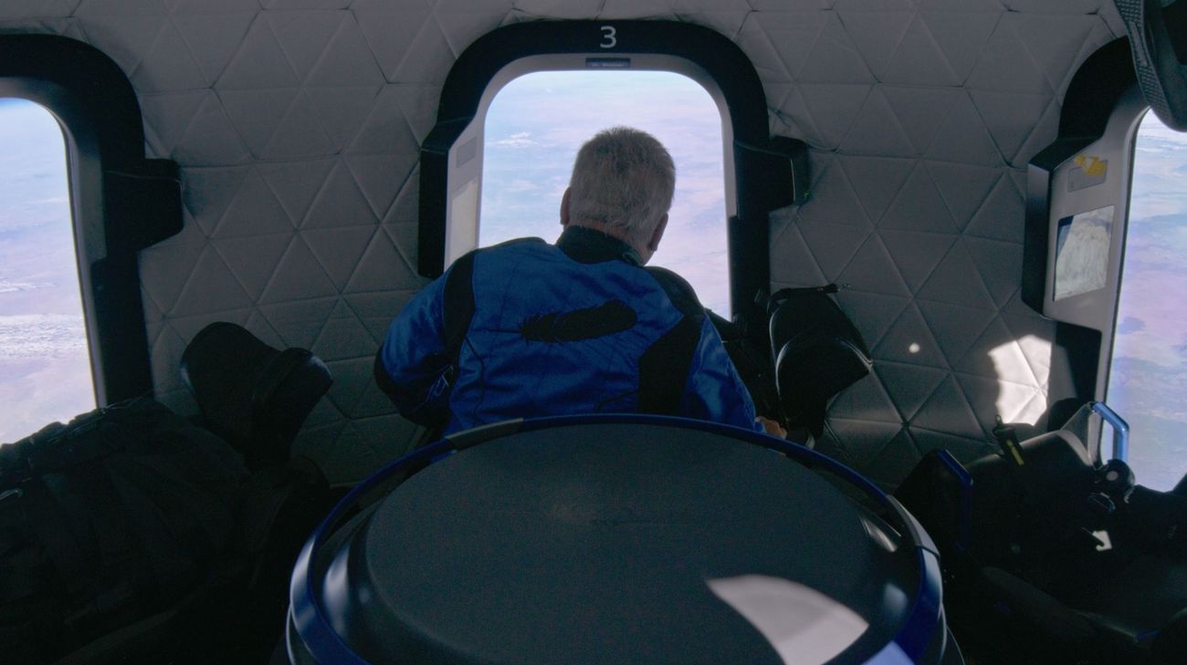 Jeff Bezos and William Shatner are space friends now