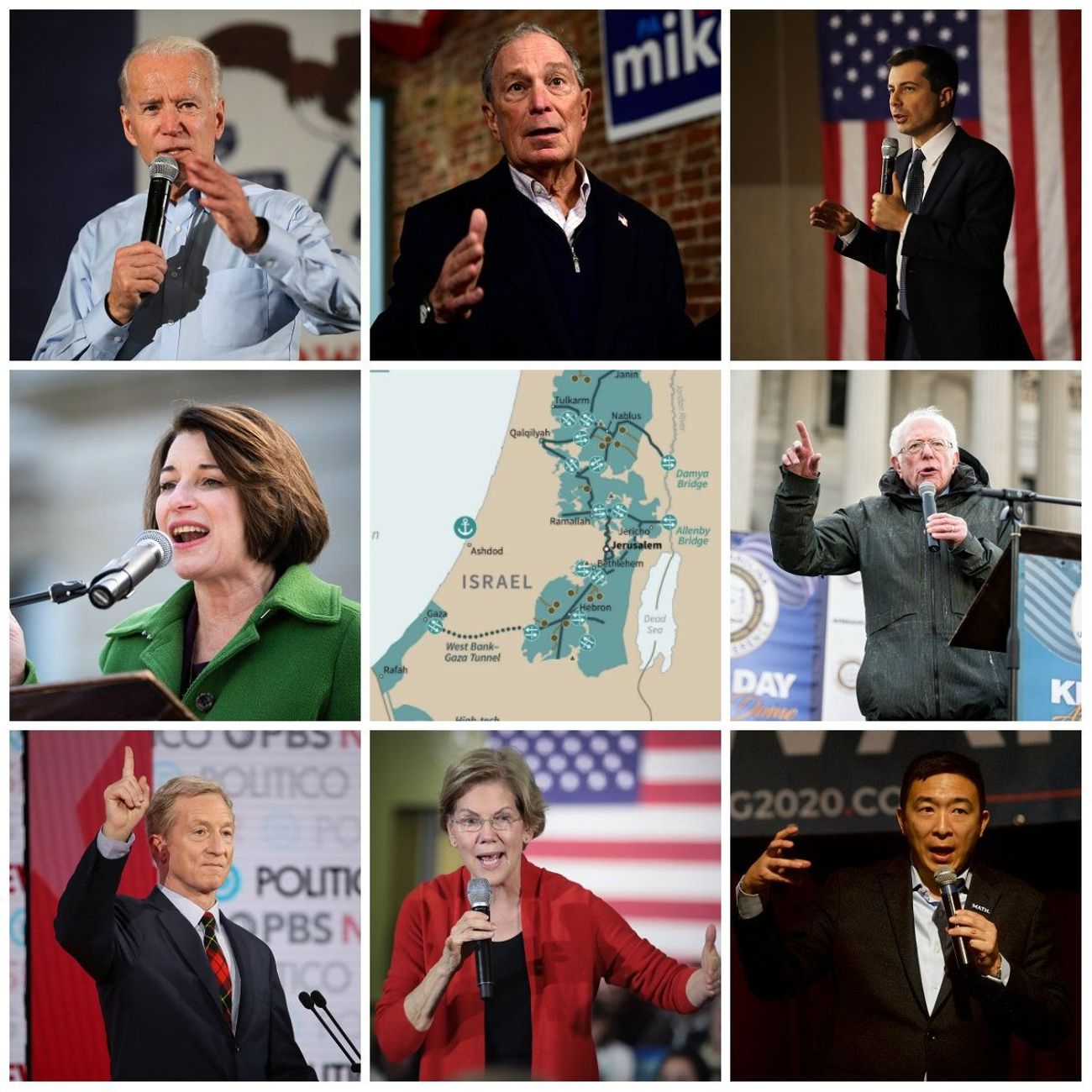 Here’s what the candidates think of Trump’s peace plan