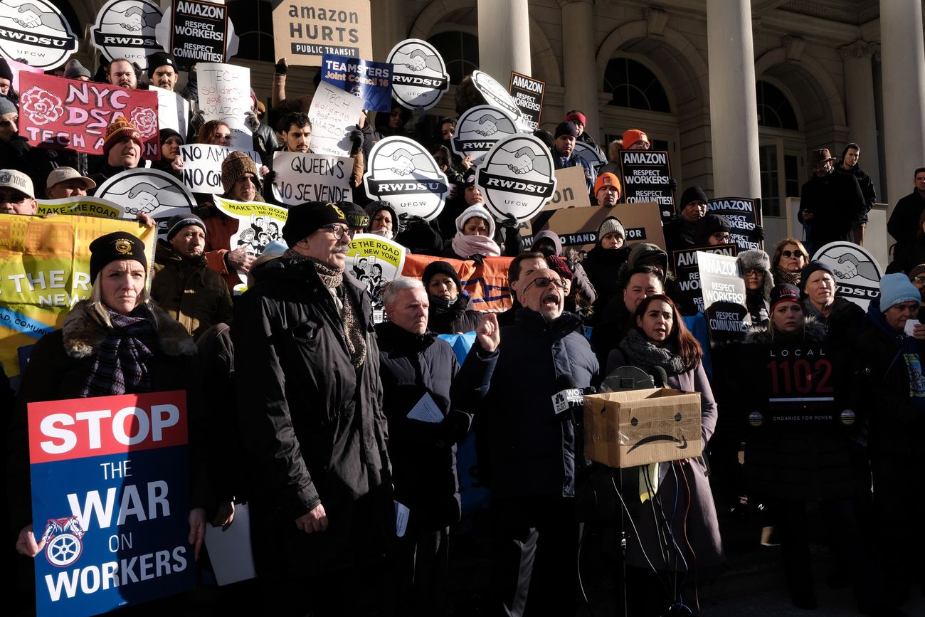 A Jewish labor leader on his union’s battle with Amazon – The Forward