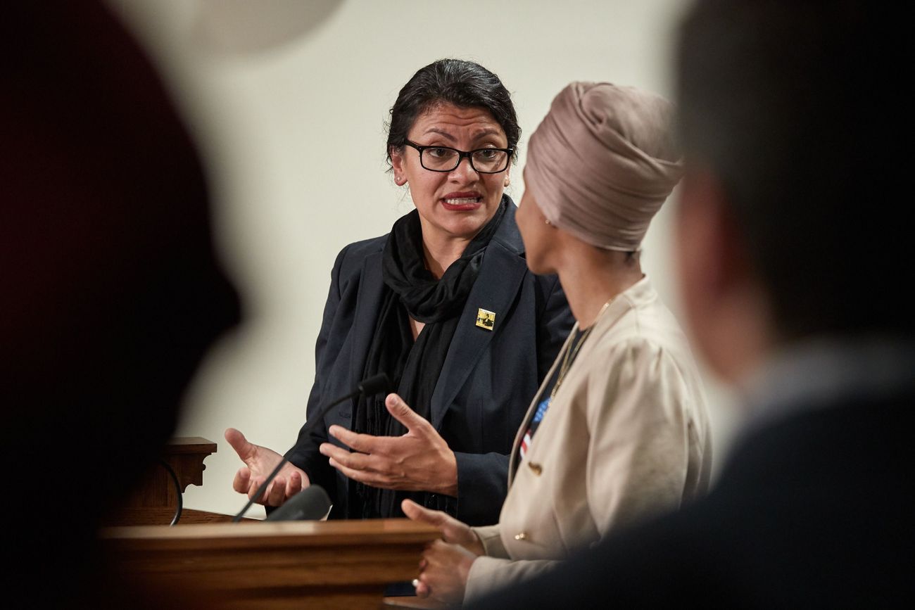 For Jews on the right and left, Reps. Omar and Tlaib are centerstage ...