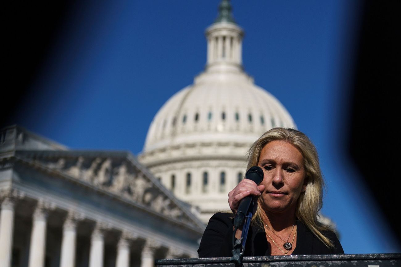 Marjorie Taylor Greene on Jewish space lasers remark