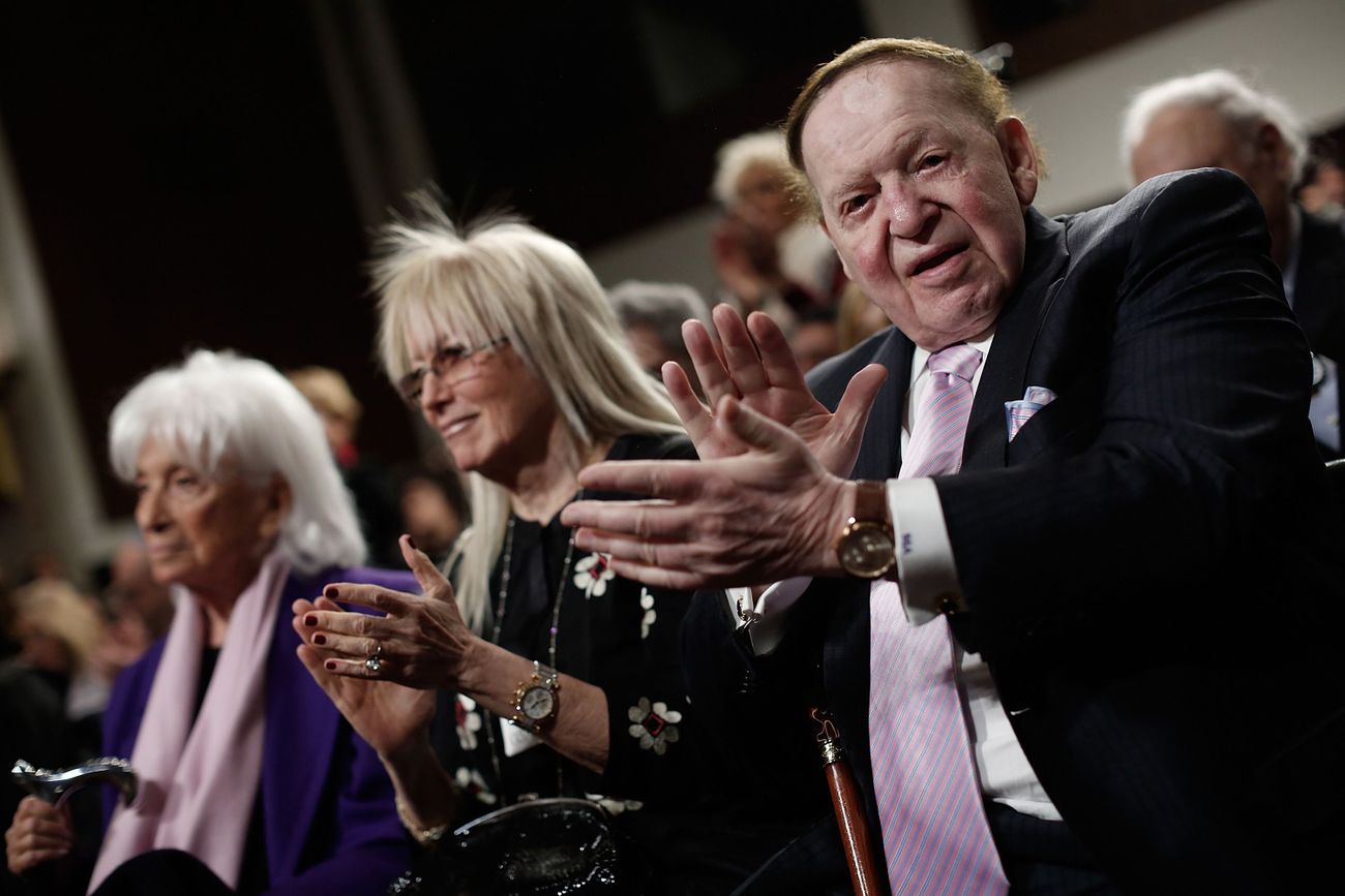 Thank you, Sheldon Adelson – The Forward