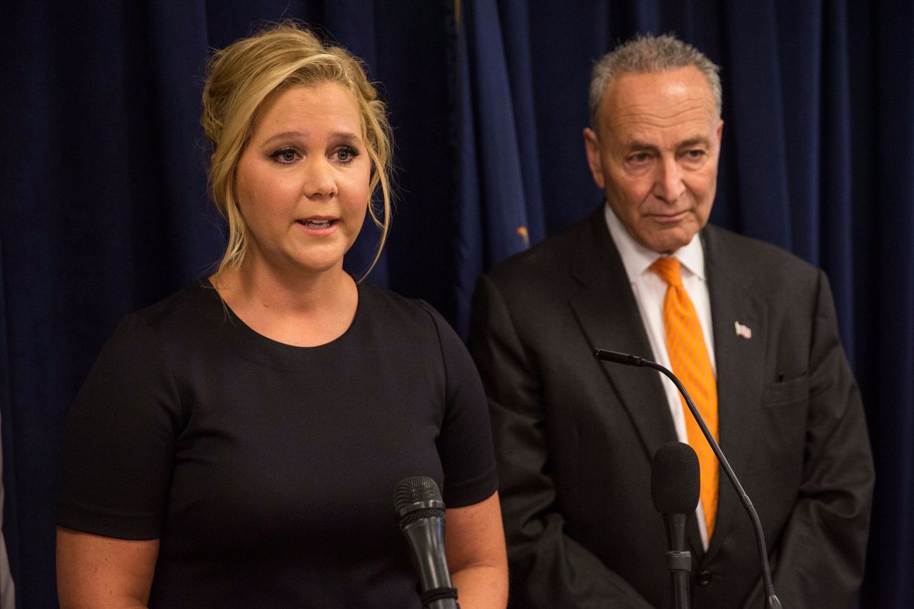 Amy Schumer Defends Her Cousin Chuck After Trump Lashes Out – The Forward