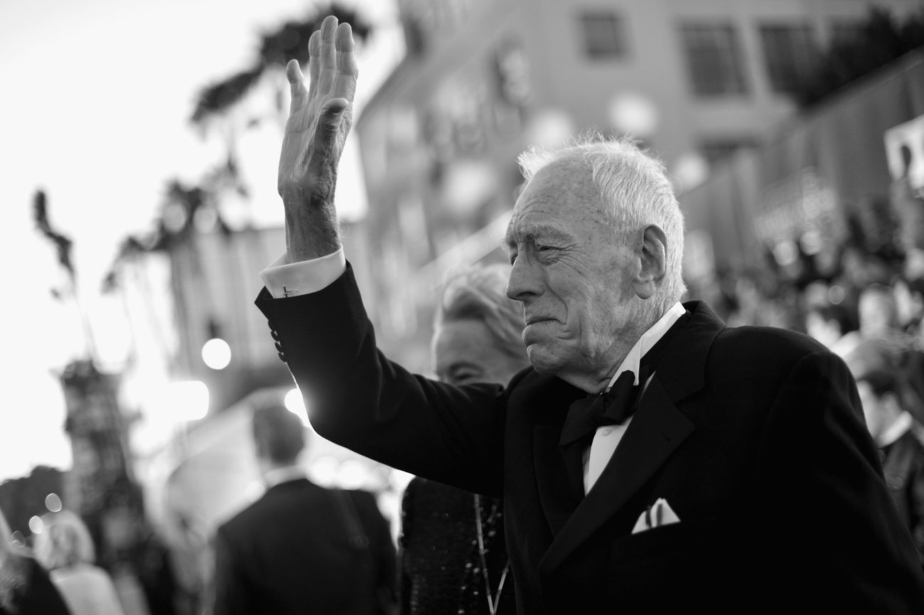 When Max von Sydow entertained Holocaust survivors