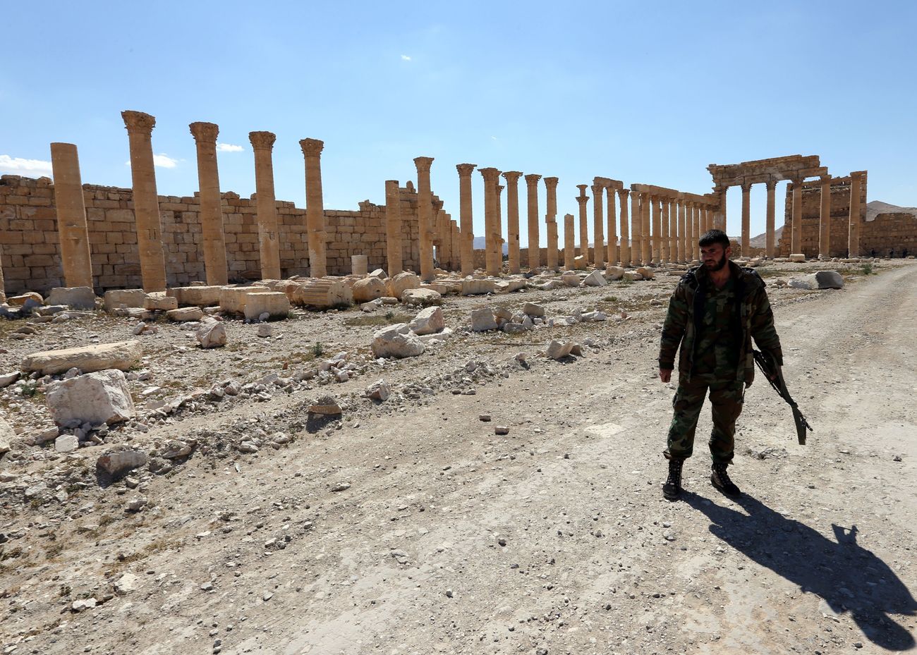 The Ruins Of Palmyra Have Been Memorialized Online, But Is That Enough?