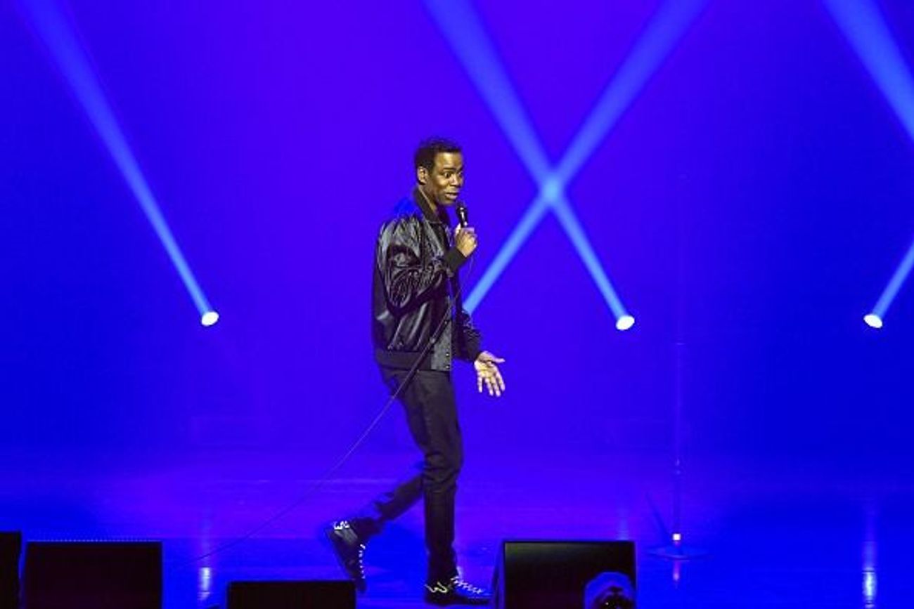 Chris Rock Did His First Show In Israel in Tel Aviv.