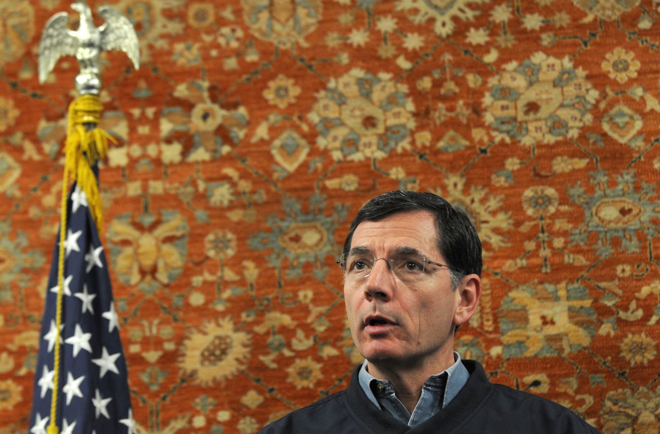 John Barrasso’s mistake tells a materialistic truth.