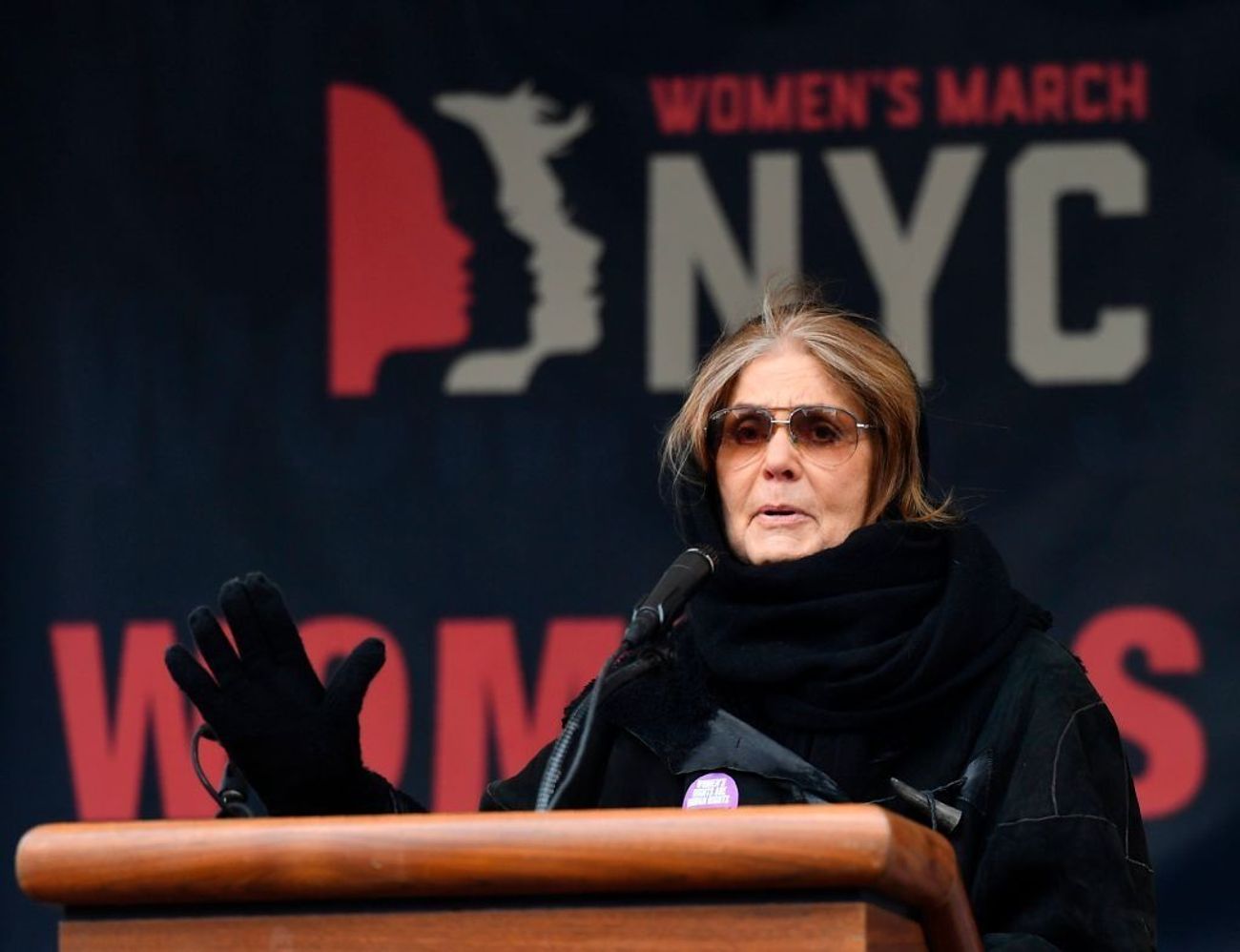 Gloria Steinem Declares Allegiance To Women’s March