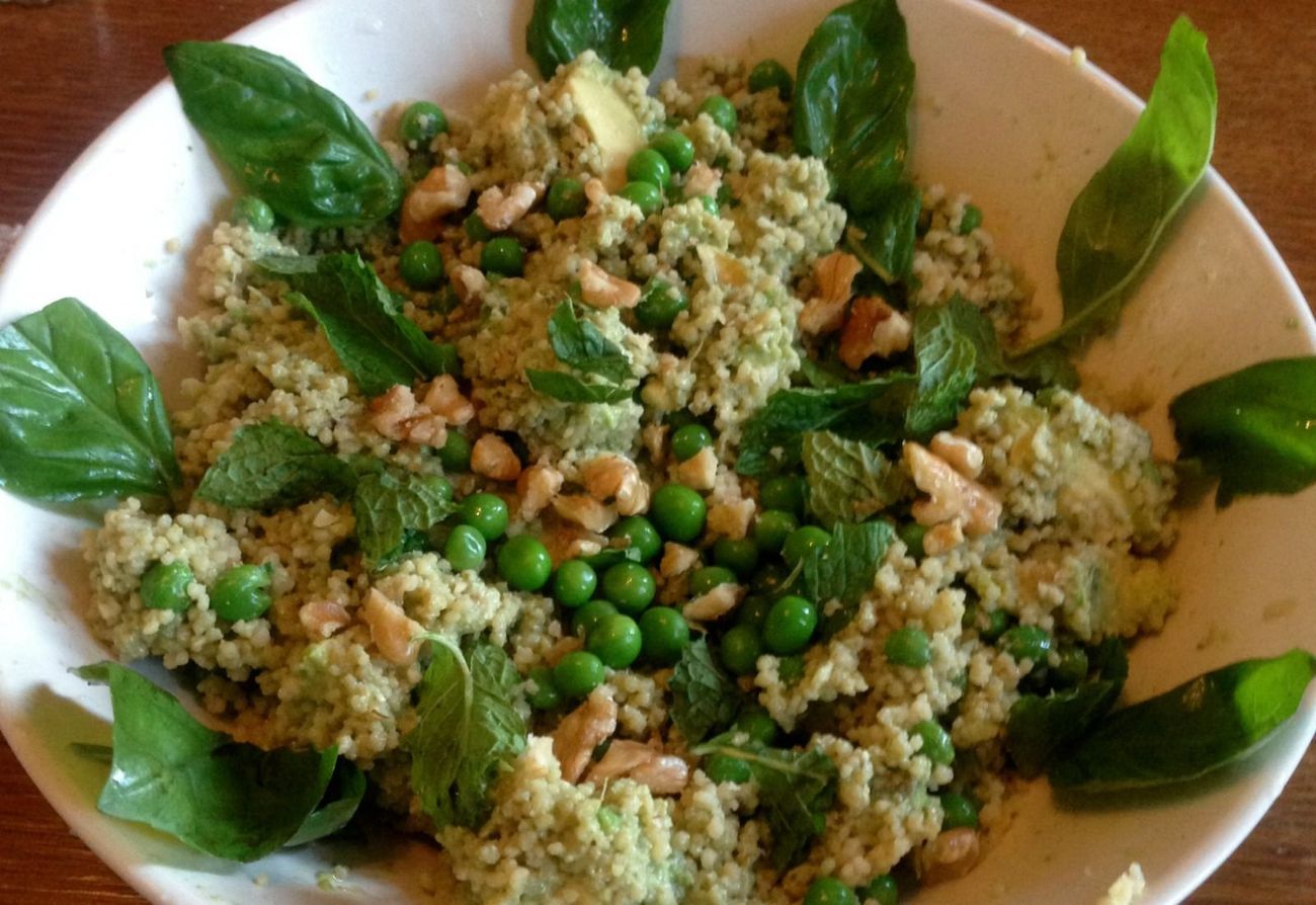 Green Couscous With Mint Pesto – The Forward
