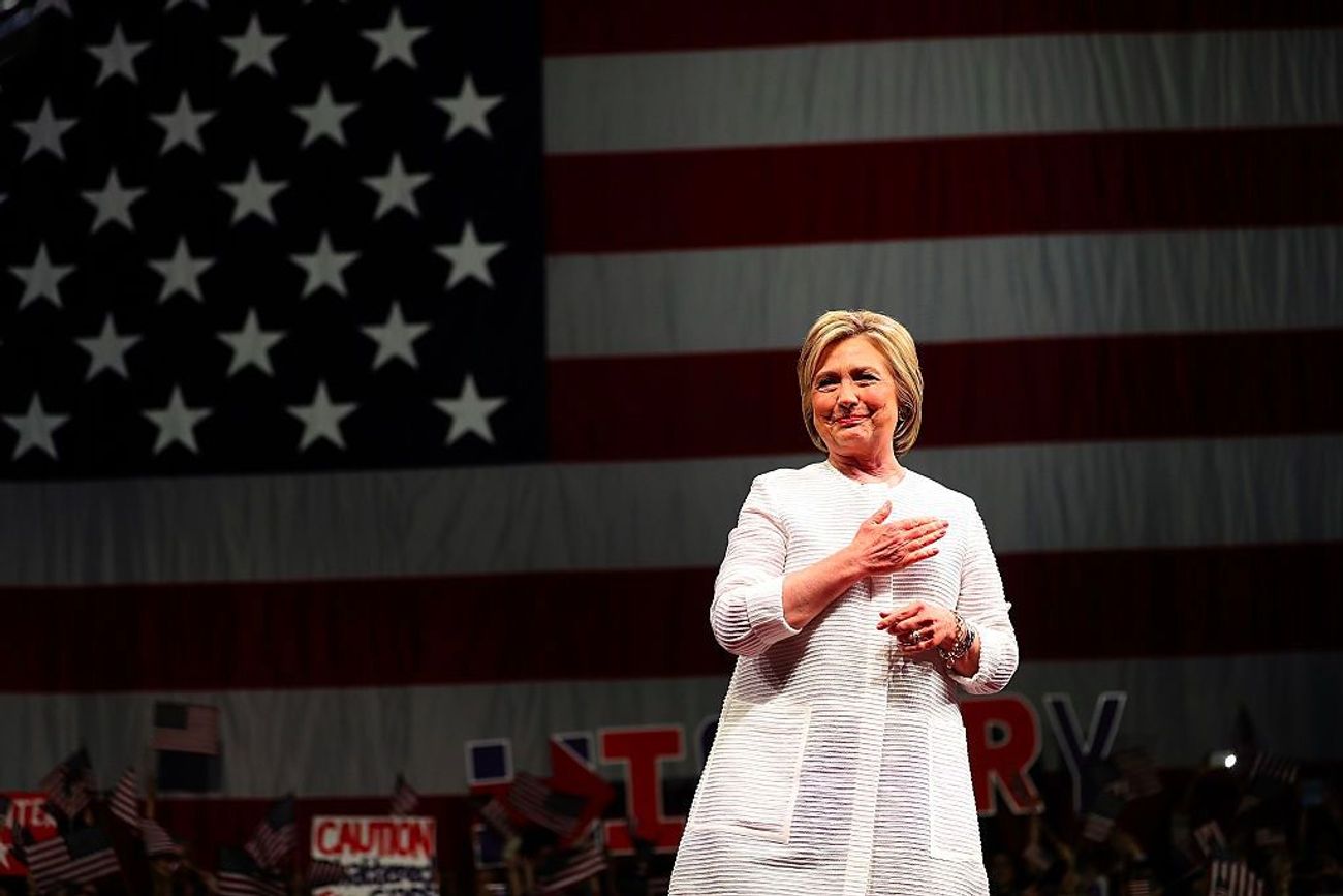 Hillary Clinton Sweeps to ‘Glass Ceiling’-Smashing Win — Bernie Sanders ...
