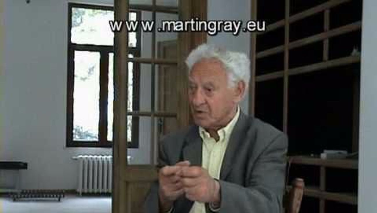 Martin Gray, ‘For Those I Loved’ Author, Dies at 93 – The Forward