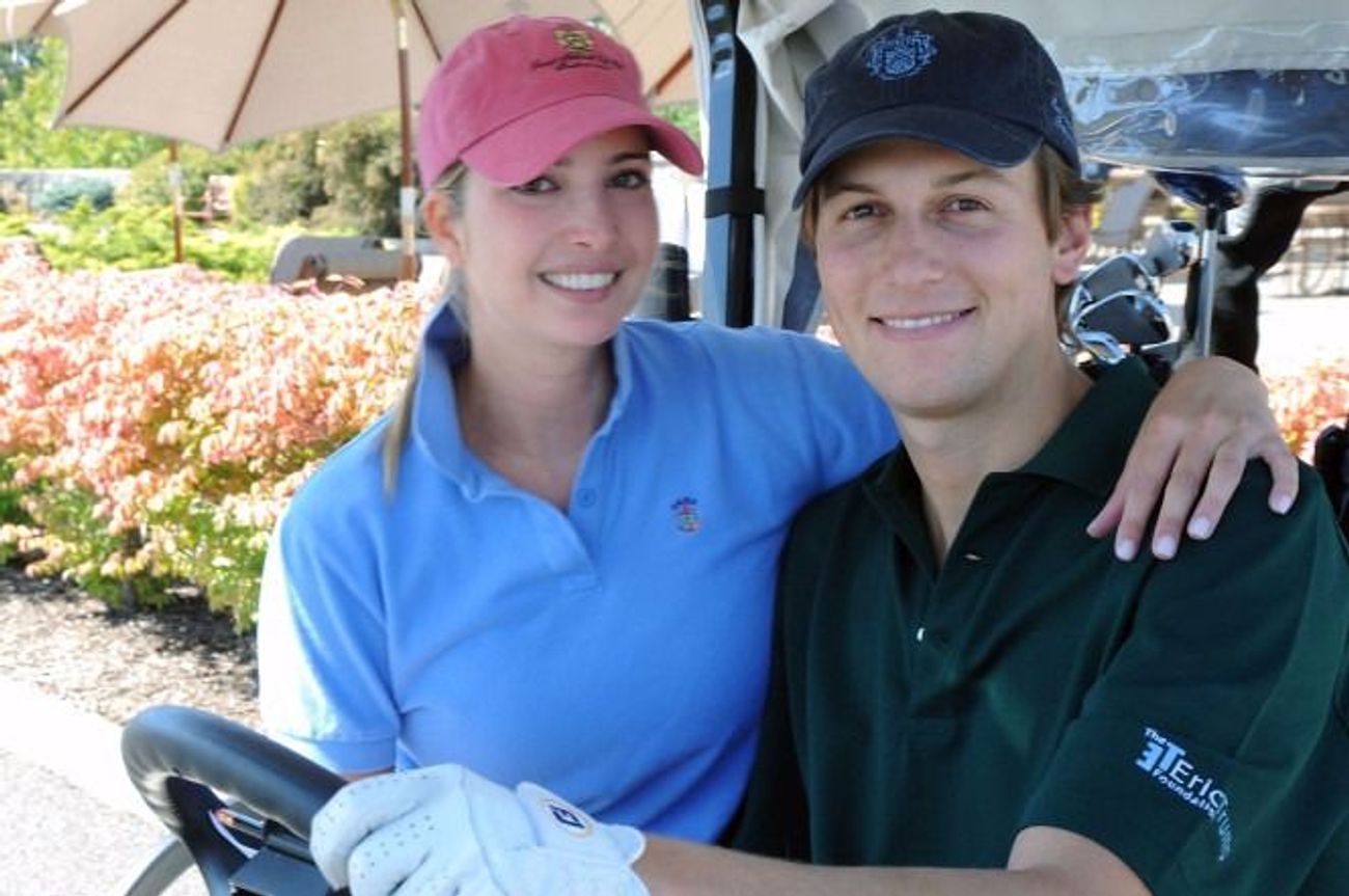 Ivanka And Jared Golf On Shabbat. But Is It Kosher? – The Forward