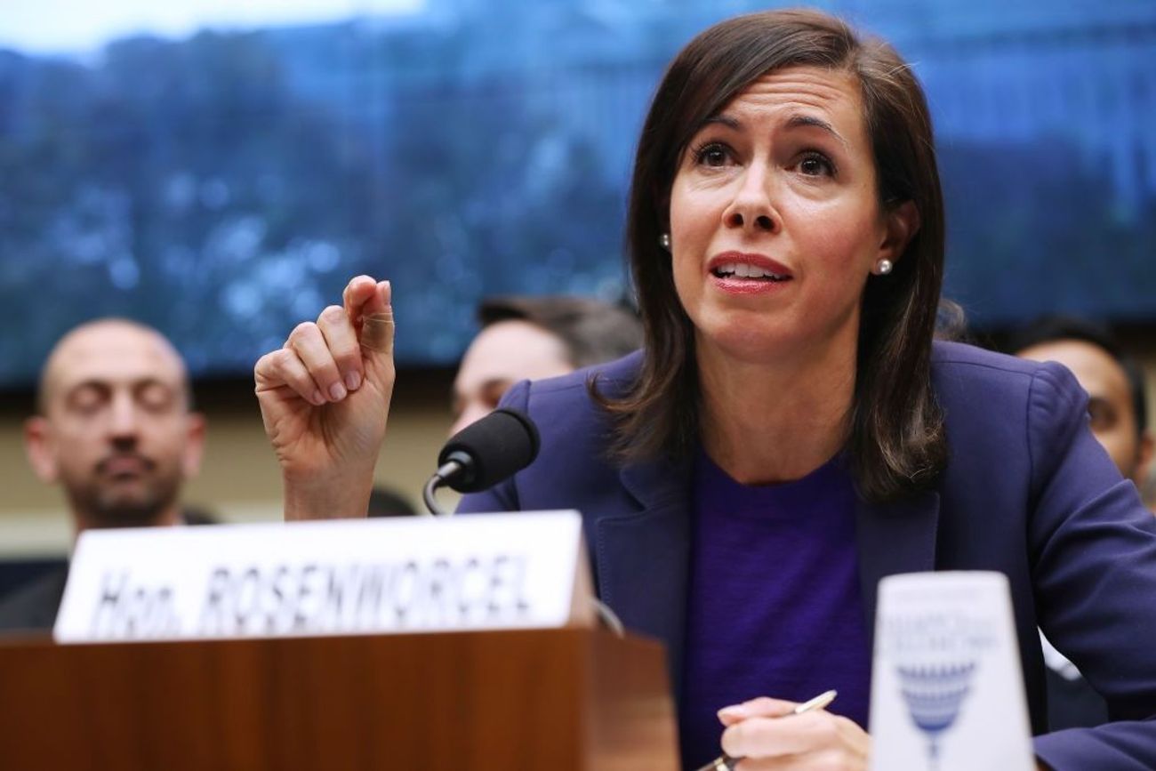 Biden names Jessica Rosenworcel as acting FCC chair – The Forward