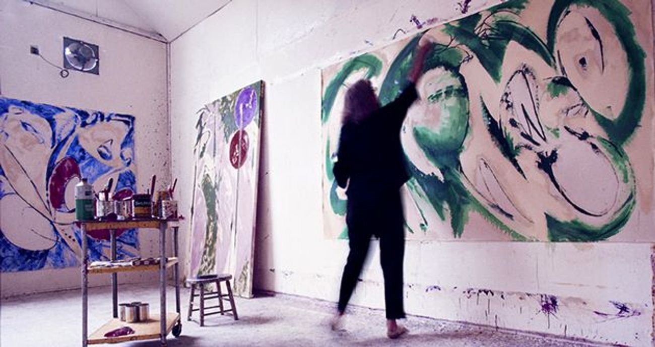 Out of the Shadow of Pollock, Lee Krasner Defies the World – The Forward