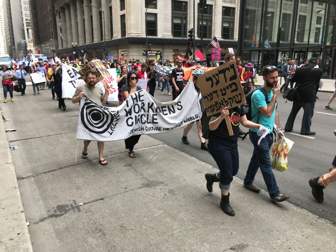 Chicago May Day In The Time Of Trump: Slideshow