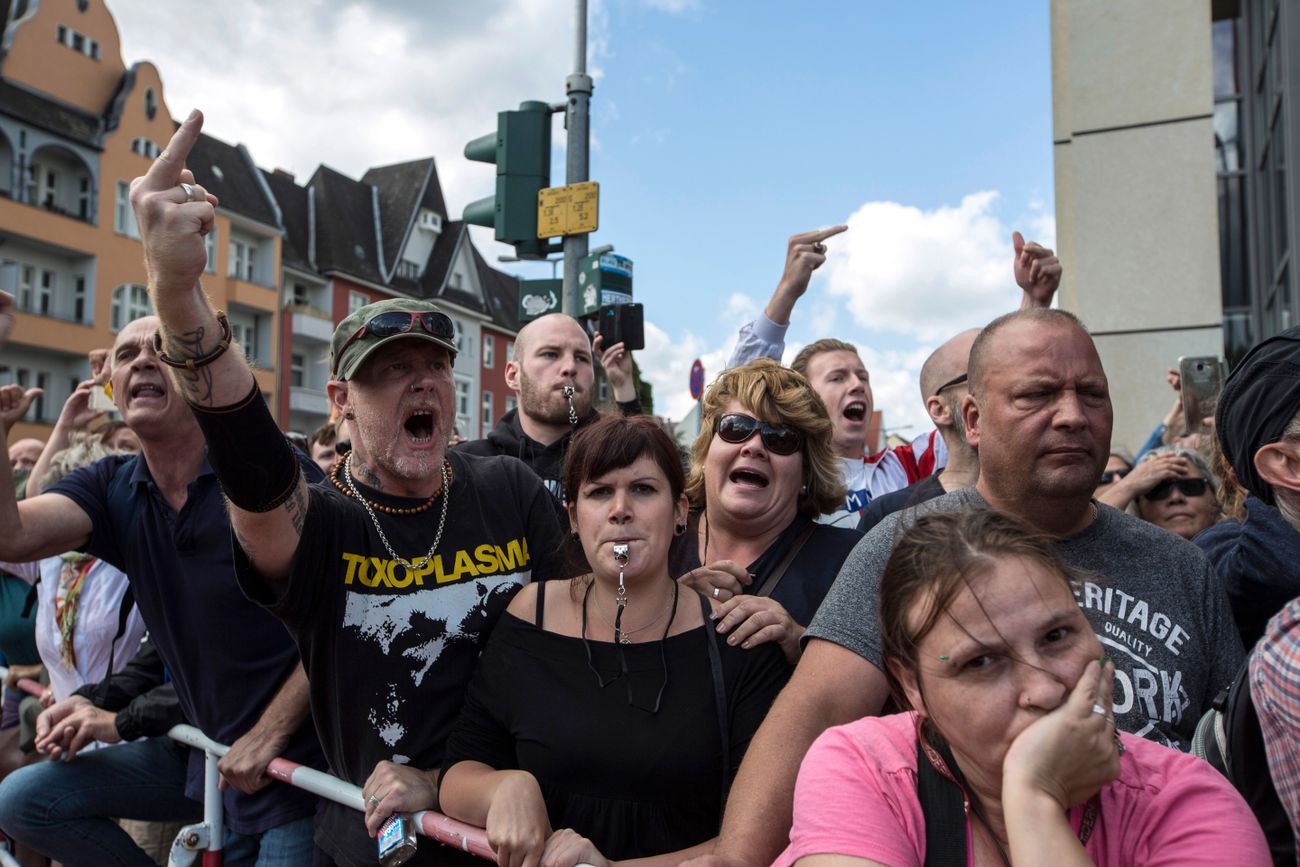 The Berlin Bookstore Owner Who Leads Anti-Nazi Protests