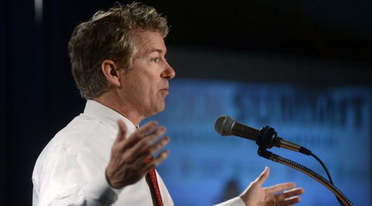 Rand Paul: 'Cut Aid To Palestinians Unless They Recognize Israel as ...