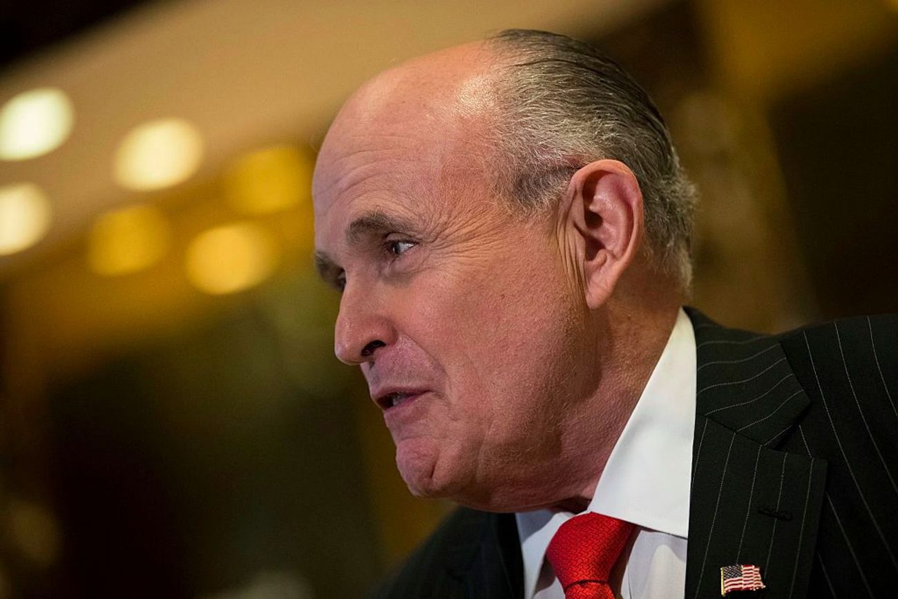 Rudy Giuliani Poses With White Nationalist Candidate