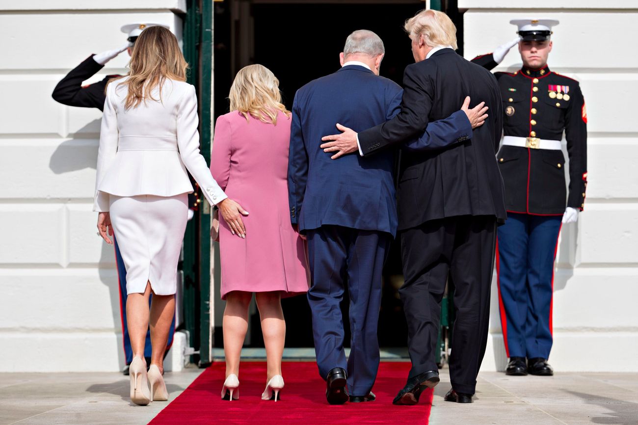 Awkward Greetings As The Trumps and Netanyahus Meet – The Forward
