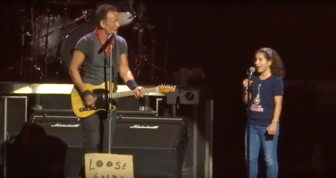 Meet the Lucky 10-Year-Old Girl Who Rocked Out With Bruce Springsteen ...