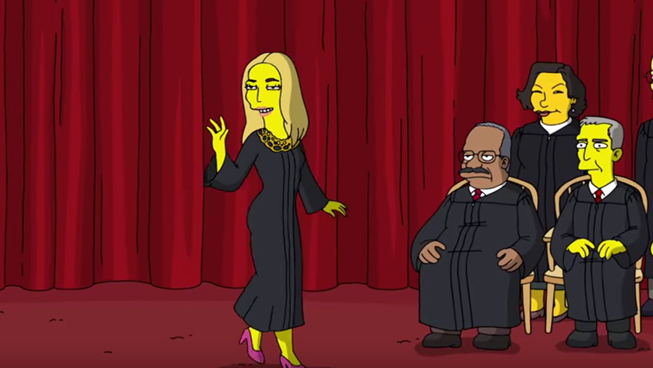 The Simpsons Spoofs Ivanka Trump, Jared Kushner