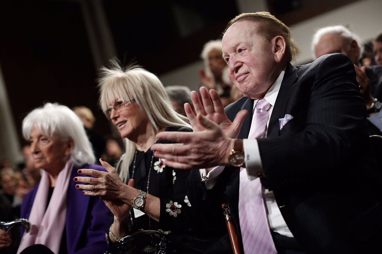 Adelson’s Right-Wing Israeli Newspaper Gets First Post-Election Trump ...