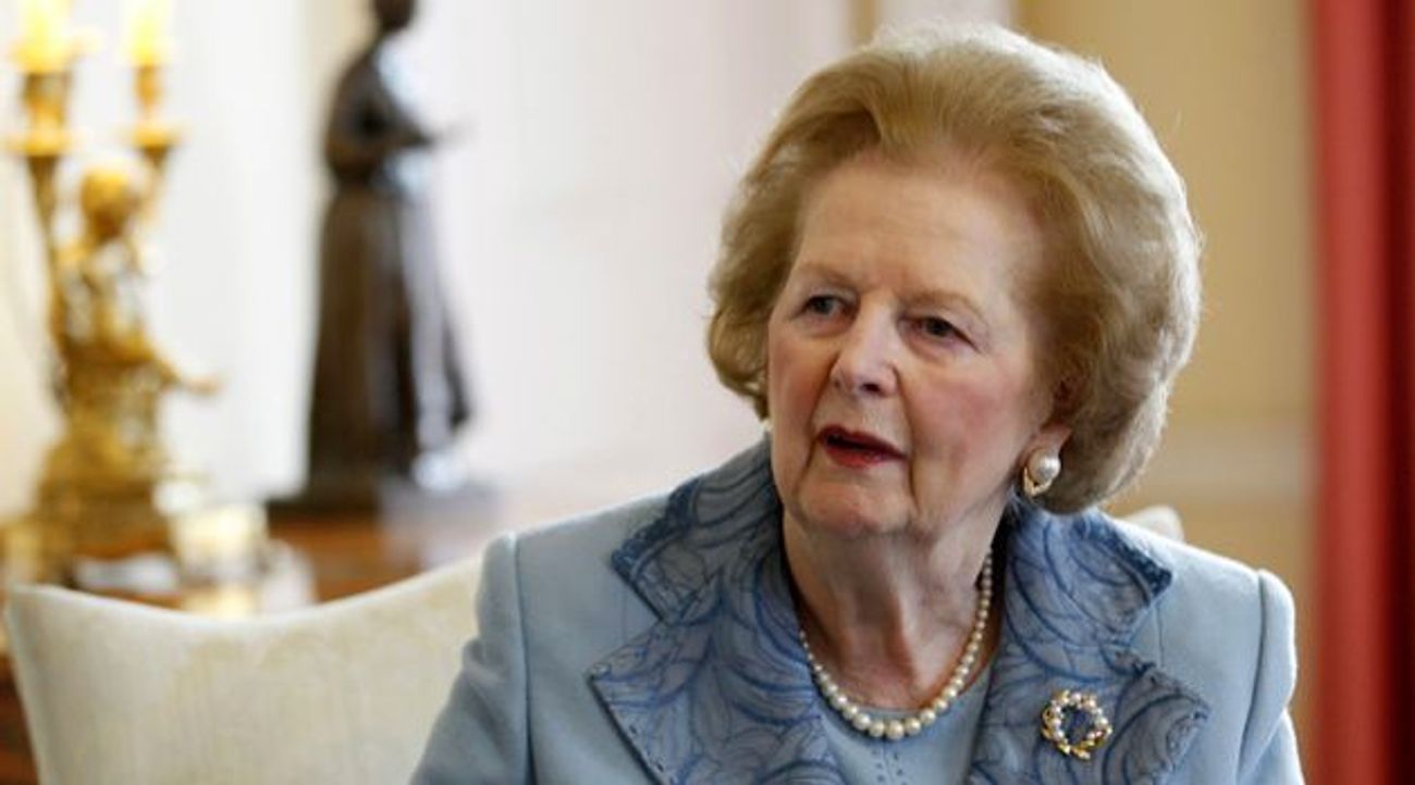 Margaret Thatcher, England's 'Iron Lady,' Dies at 87 – The Forward