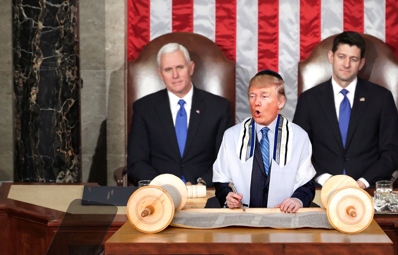 Was Donald Trump’s Speech His Bar Mitzvah Moment? – The Forward