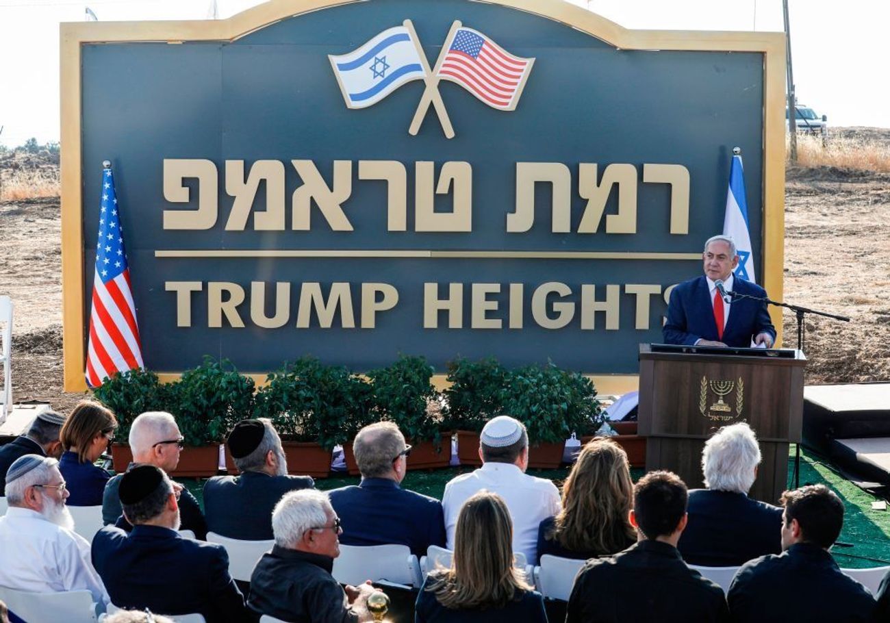 Israel’s Netanyahu Unveils ‘Trump Heights’ In Golan