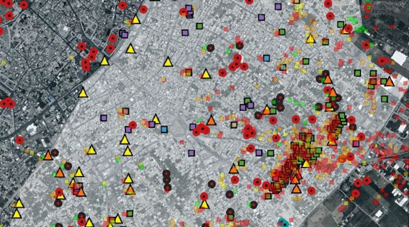 U.N. Maps Show Pinpoint Accuracy of Israel's Strikes on Gaza – The Forward
