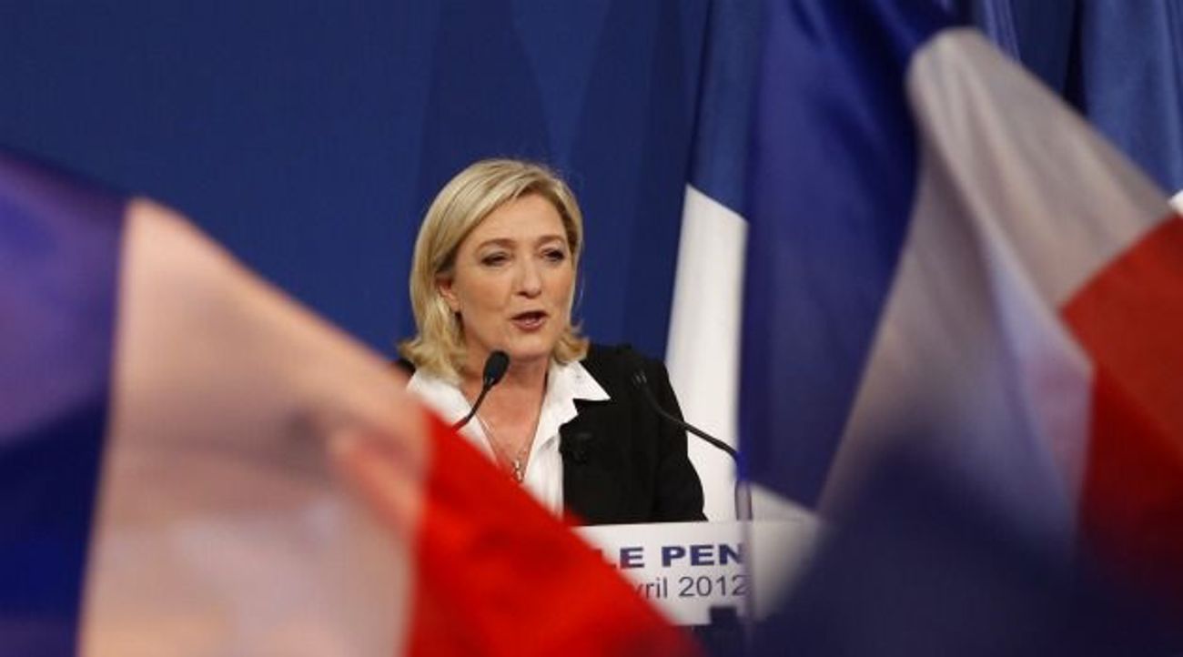 French Jews Fear 'Nightmare' Win by National Front Leader Marine Le Pen ...