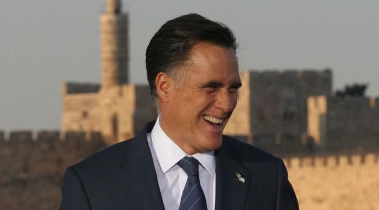 Romney’s Visit Shows Israel as Rising Power – The Forward