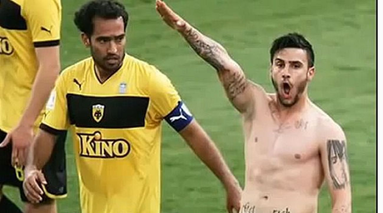 Greek Soccer Star Banned for Nazi Salute – The Forward