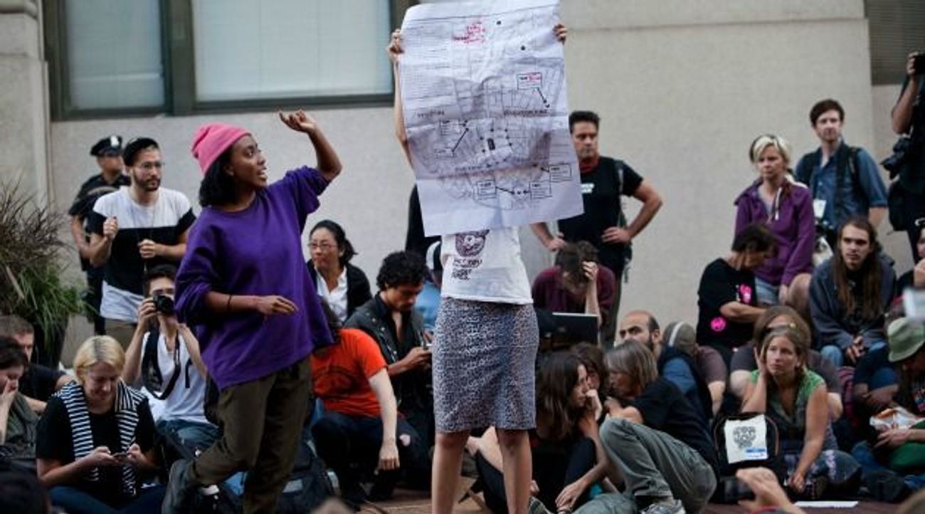 Occupy Protesters Return, In Smaller Numbers – The Forward