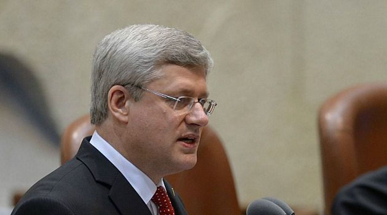 Canada's Stephen Harper Backs Israel in Knesset Speech on First Visit ...