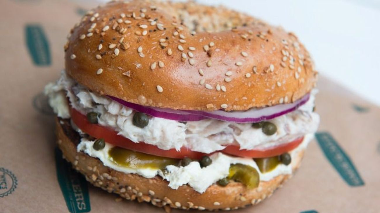 10 Bagel Sandwiches Go Gourmet at Zucker’s – The Forward