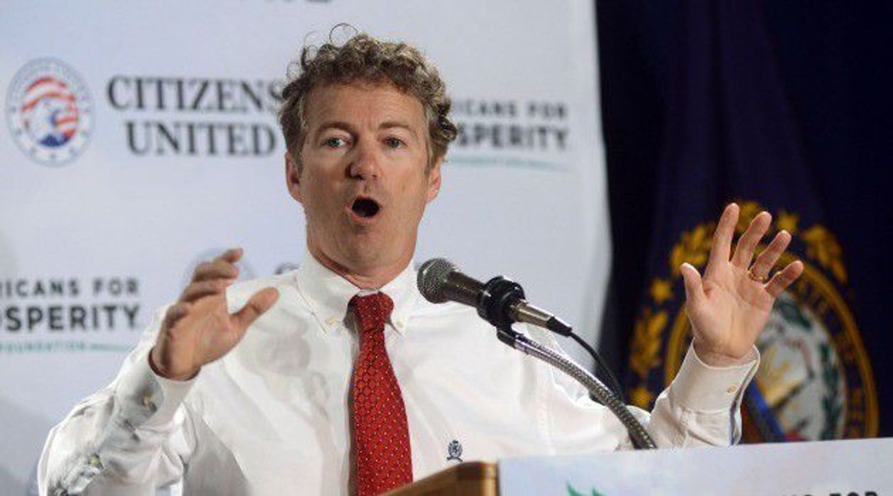 Yup, Rand Paul Wanted To Cut Israel Aid – The Forward