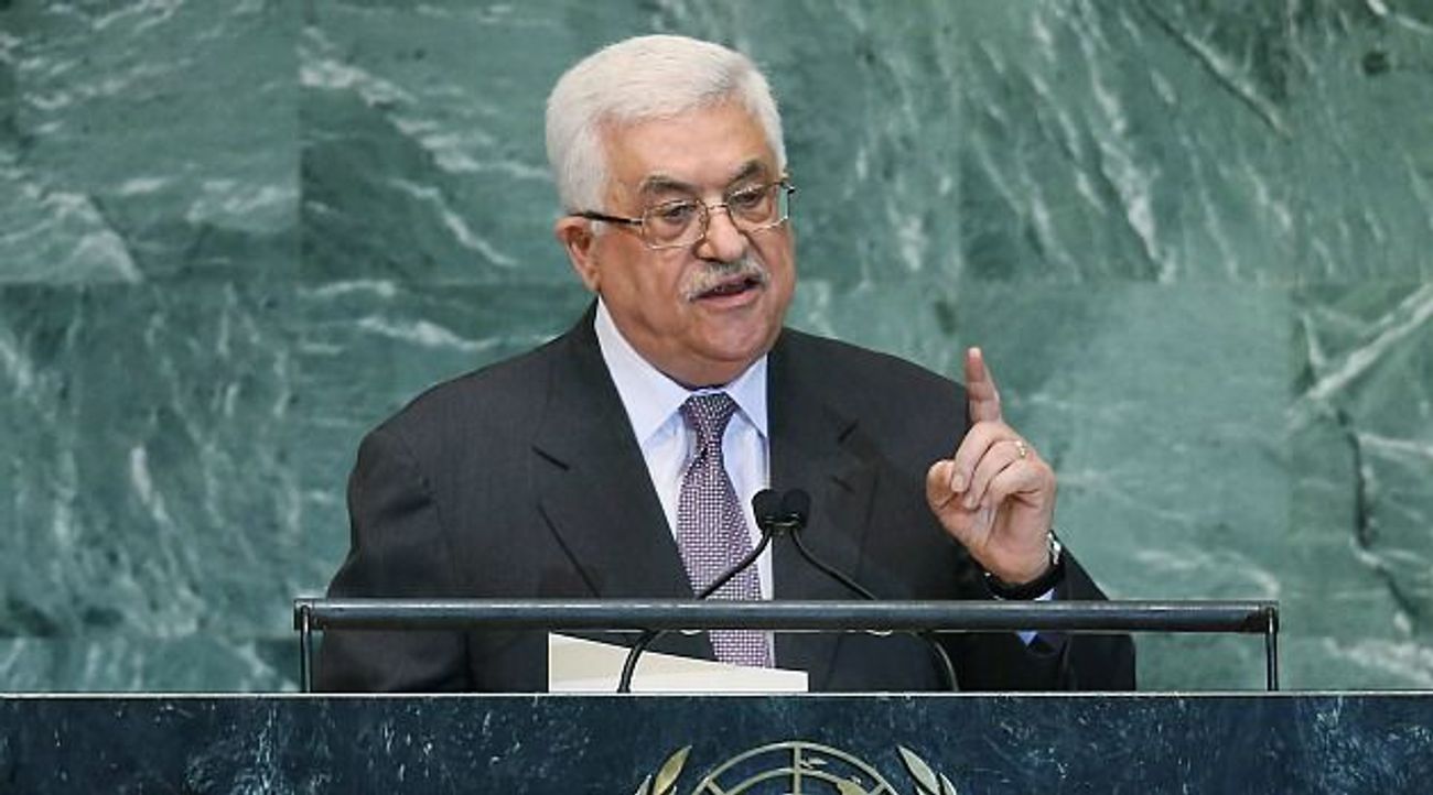 Abbas Tells U.N. To Give Palestinians Statehood – The Forward