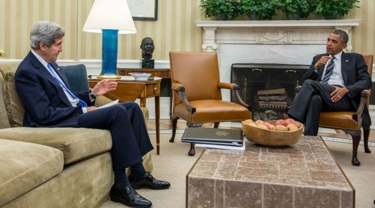 Barack Obama Meets With Mideast Peace Negotiators – The Forward