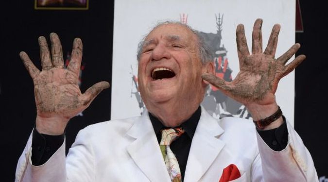 Mel Brooks's 11-Finger Hollywood Handprint – The Forward